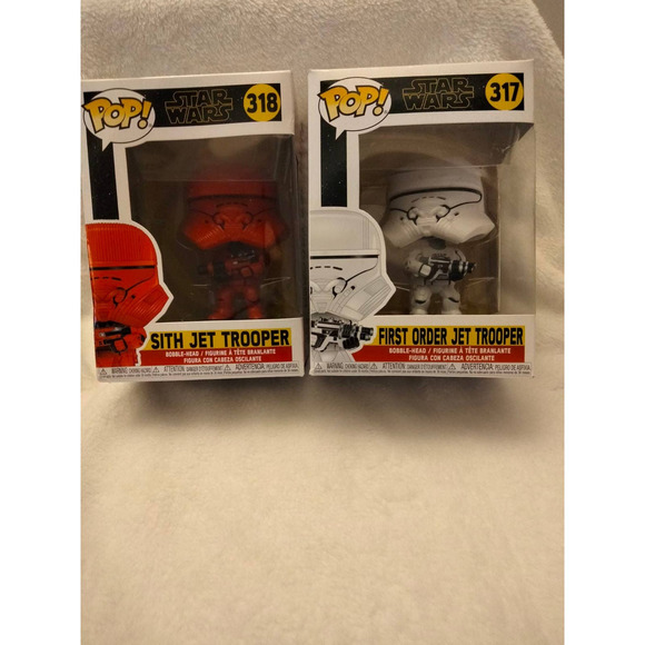 Funko | Toys | 2 Star Wars Funko Pop Sith First Order Storm Trooper ...